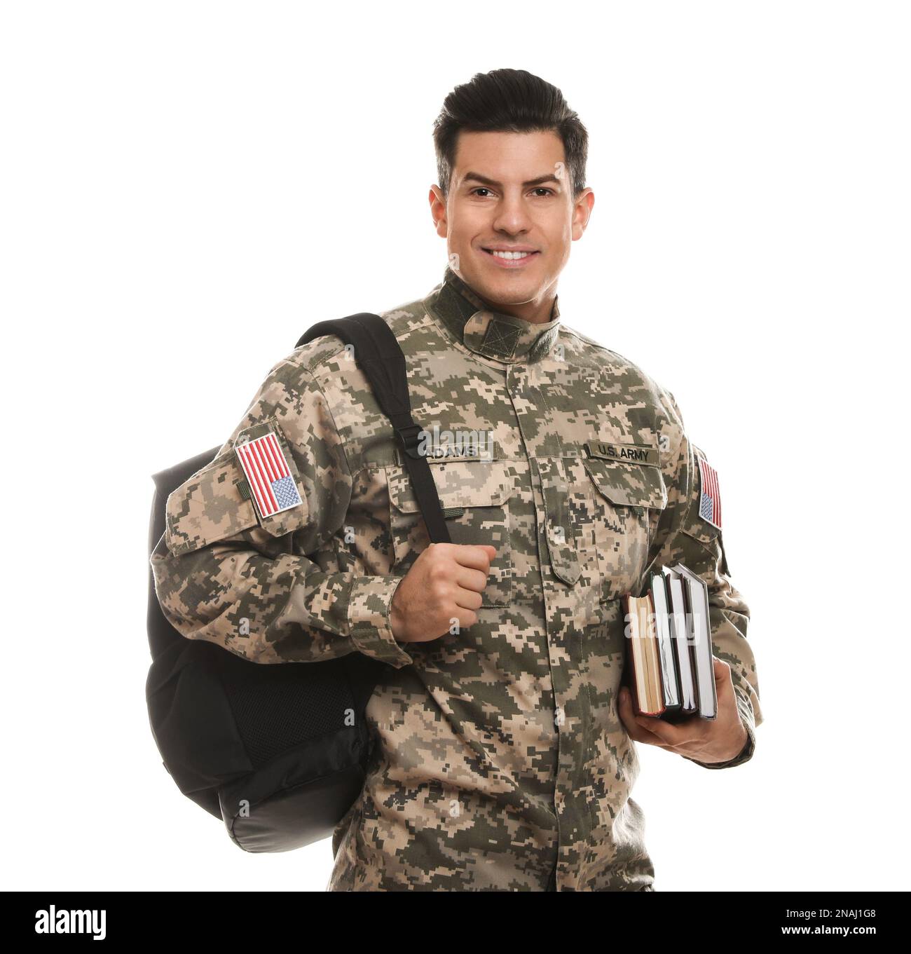 Us army backpack isolated hi-res stock photography and images - Alamy