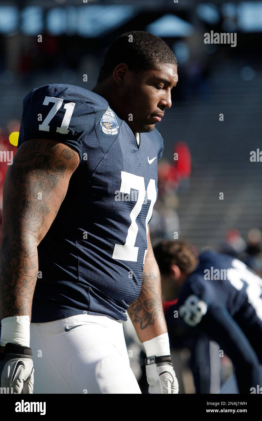 Penn State defensive tackle Devon Still (71) before the TicketCity Bowl ...