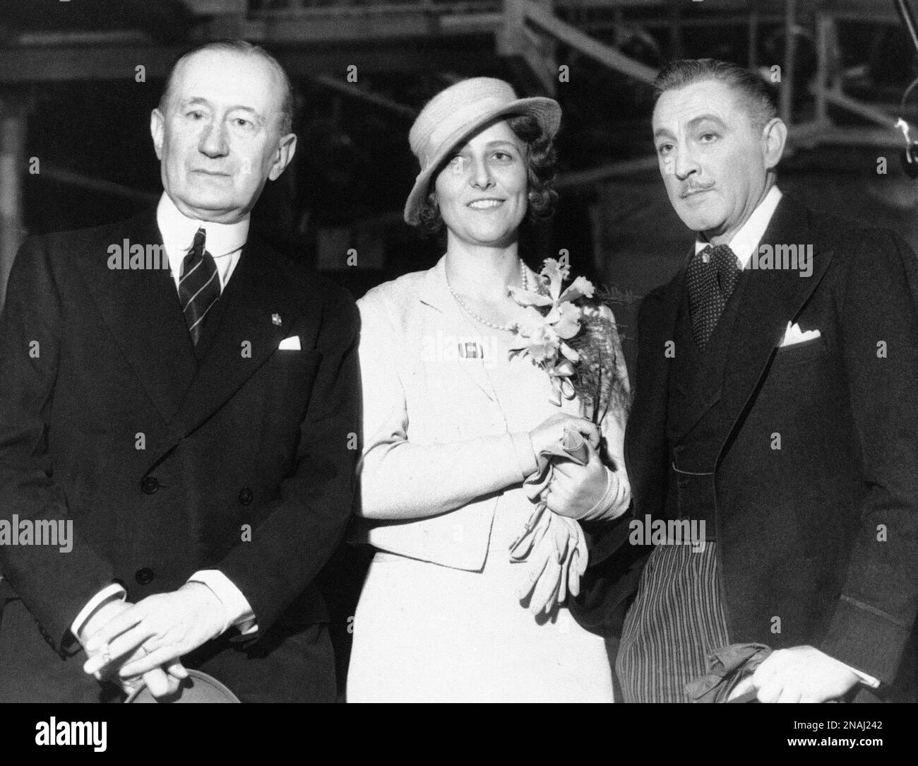 Senator Guglielmo Marconi, distinguished Italian scientist, and his ...