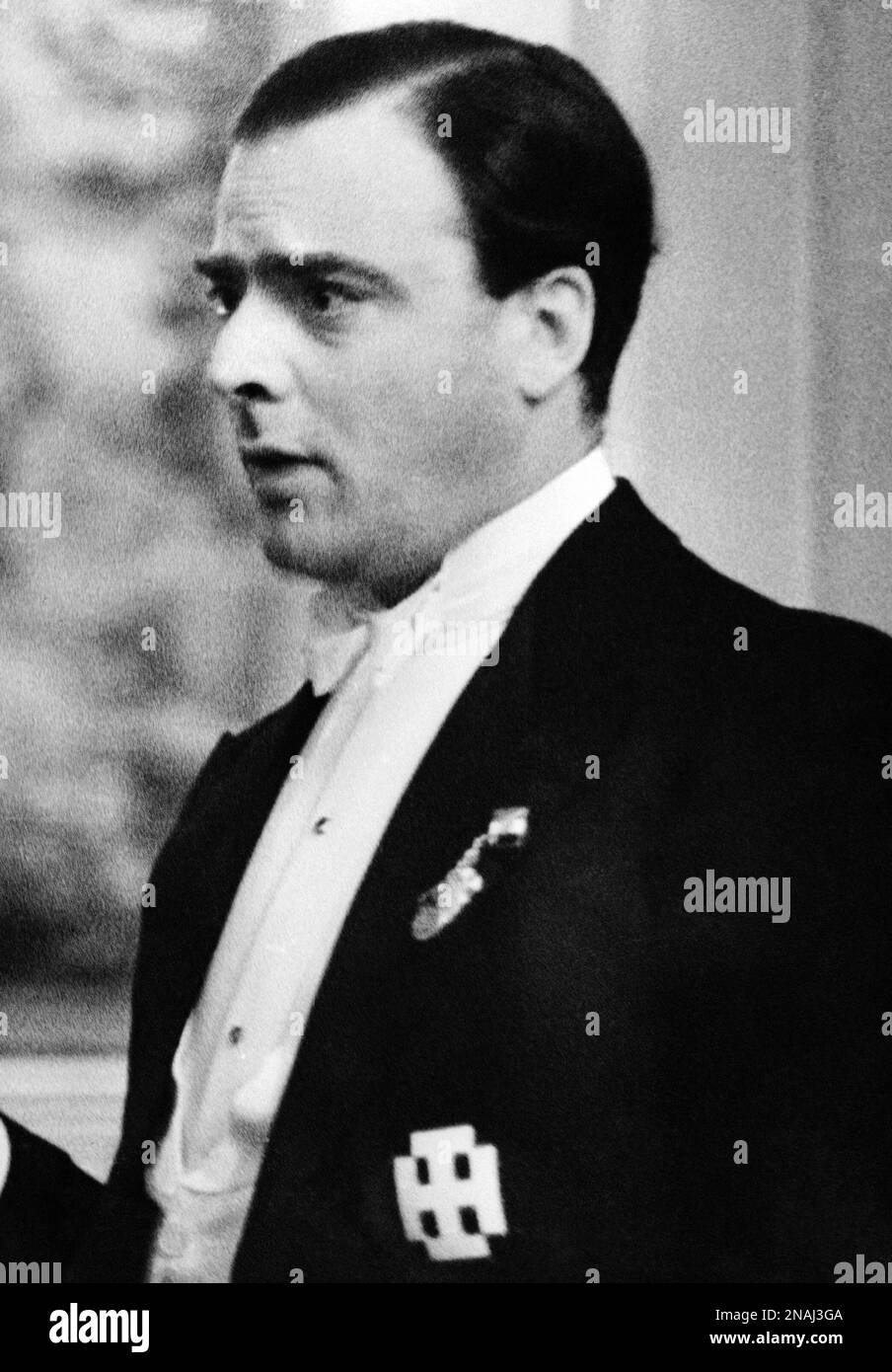 Count Sandor Festetics, the leader of the Hungarian Arrow Cross Party ...