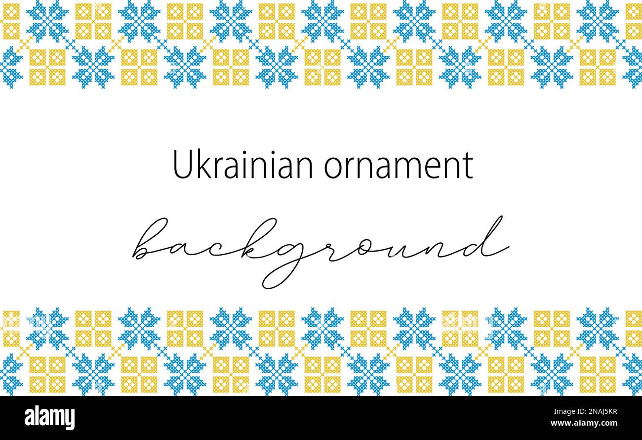 Ukrainian vector background, banner, poster.Traditional folk, ethnic ...
