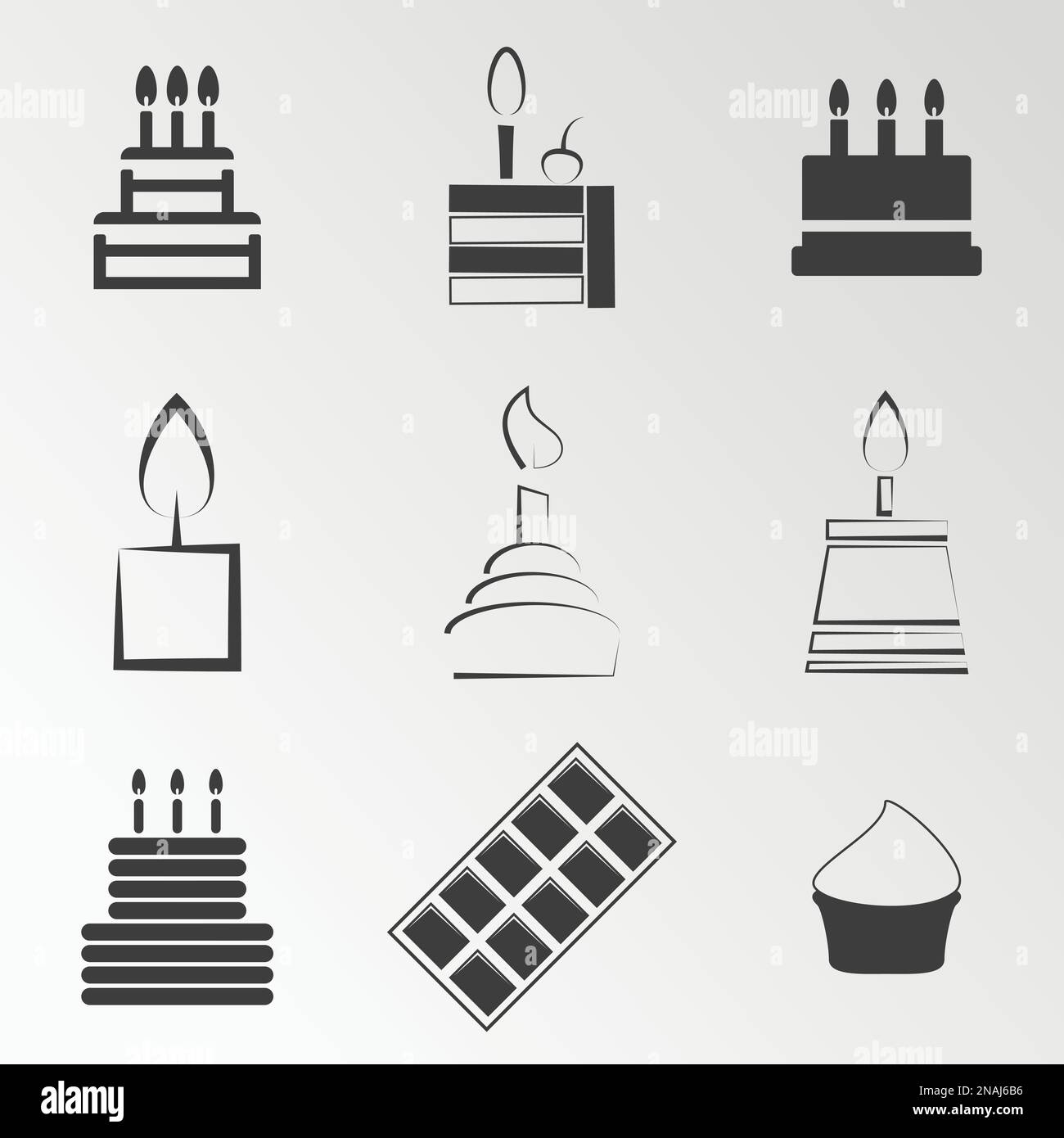 Candle sweets Black and White Stock Photos & Images - Alamy