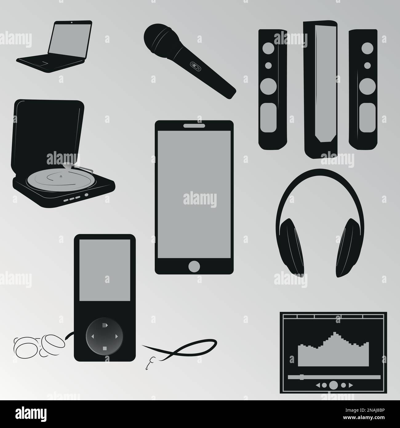 10 objects Stock Vector Images - Alamy