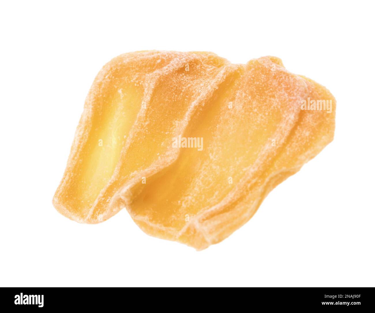 Sweet dried jackfruit slice isolated on white Stock Photo - Alamy