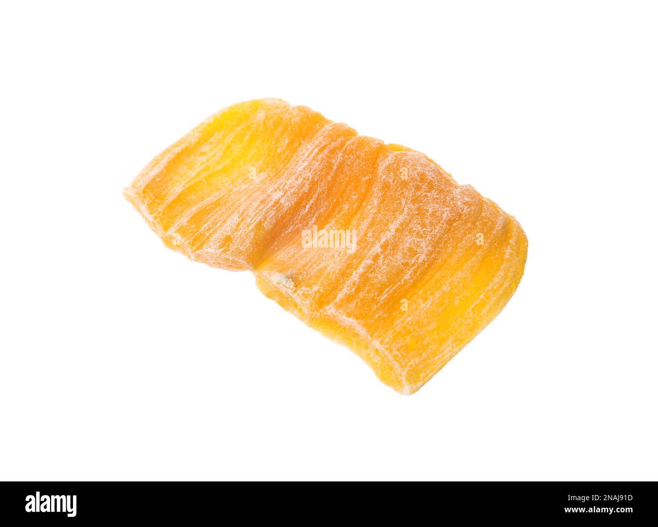 Sweet dried jackfruit slice isolated on white Stock Photo - Alamy