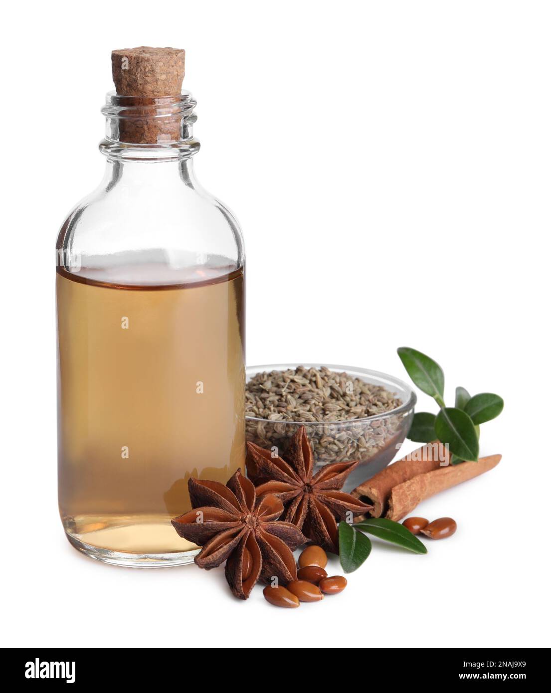 Dried anise spices on Cut Out Stock Images & Pictures - Alamy