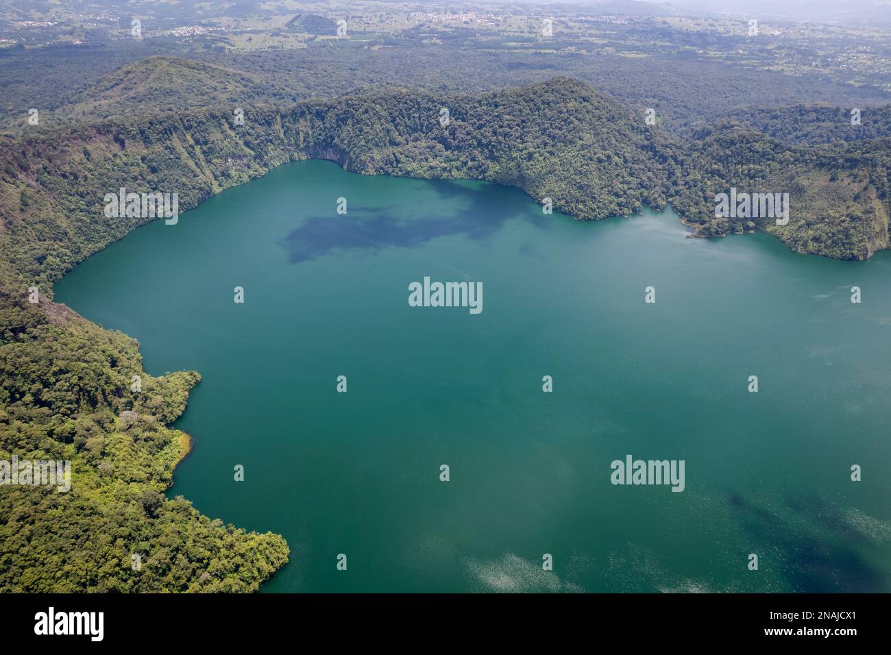 Ngozi (Ngosi) Crater lake in Mbeya, Tanzania, Africa. Second largest ...