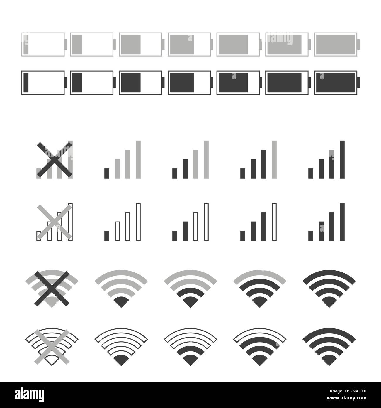 Status objects Stock Vector Images - Alamy
