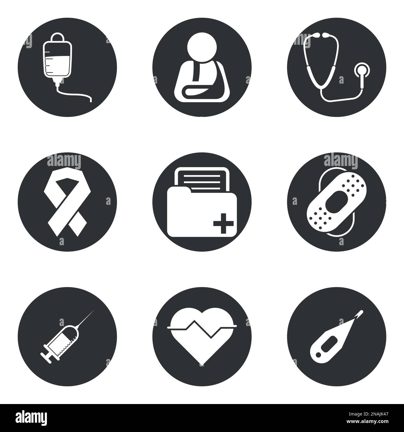 Medical technique vector vectors Black and White Stock Photos & Images ...