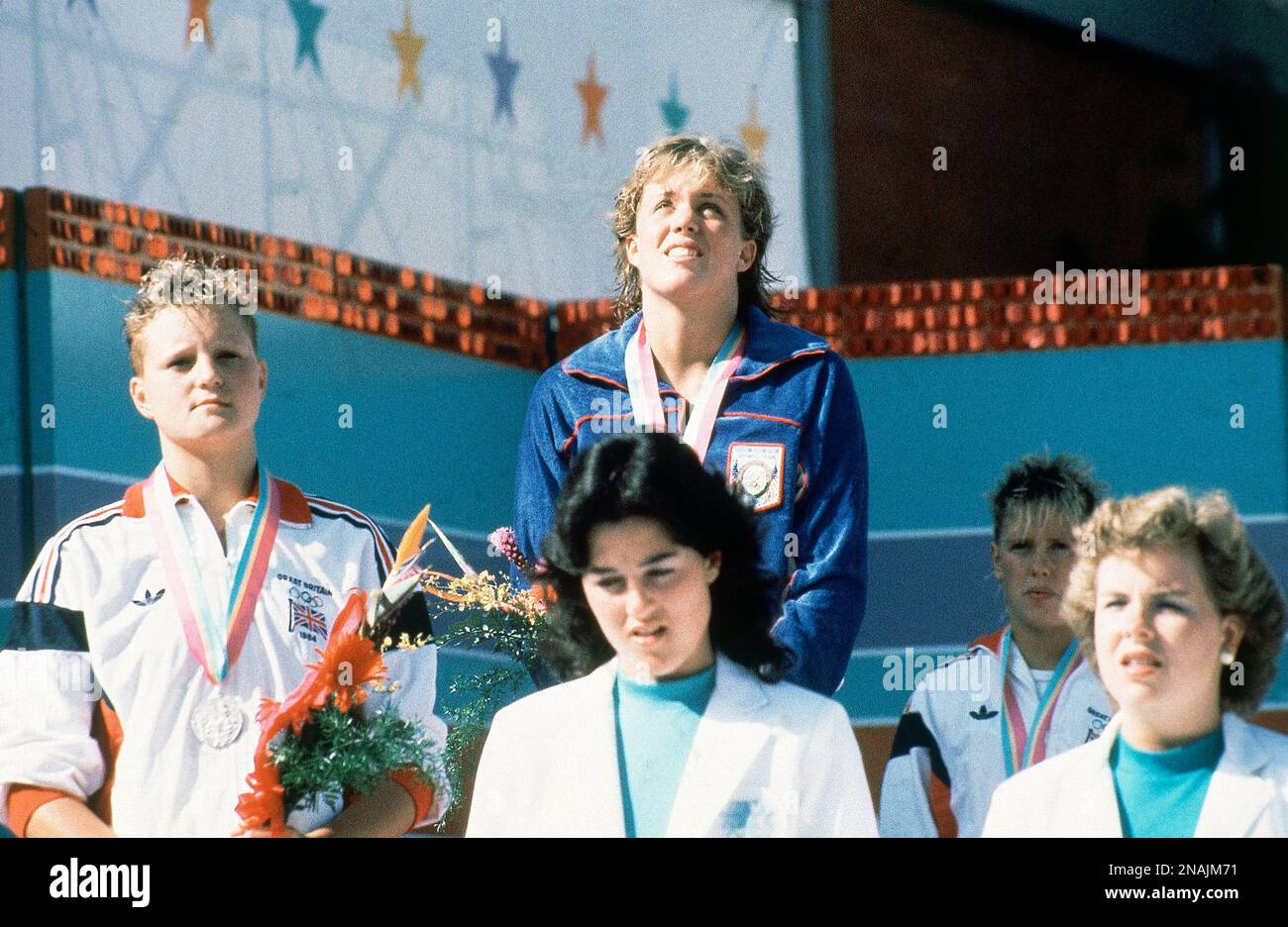 Britain's Sarah Hardcastle (silver); America's Tiffany Cohen (gold ...