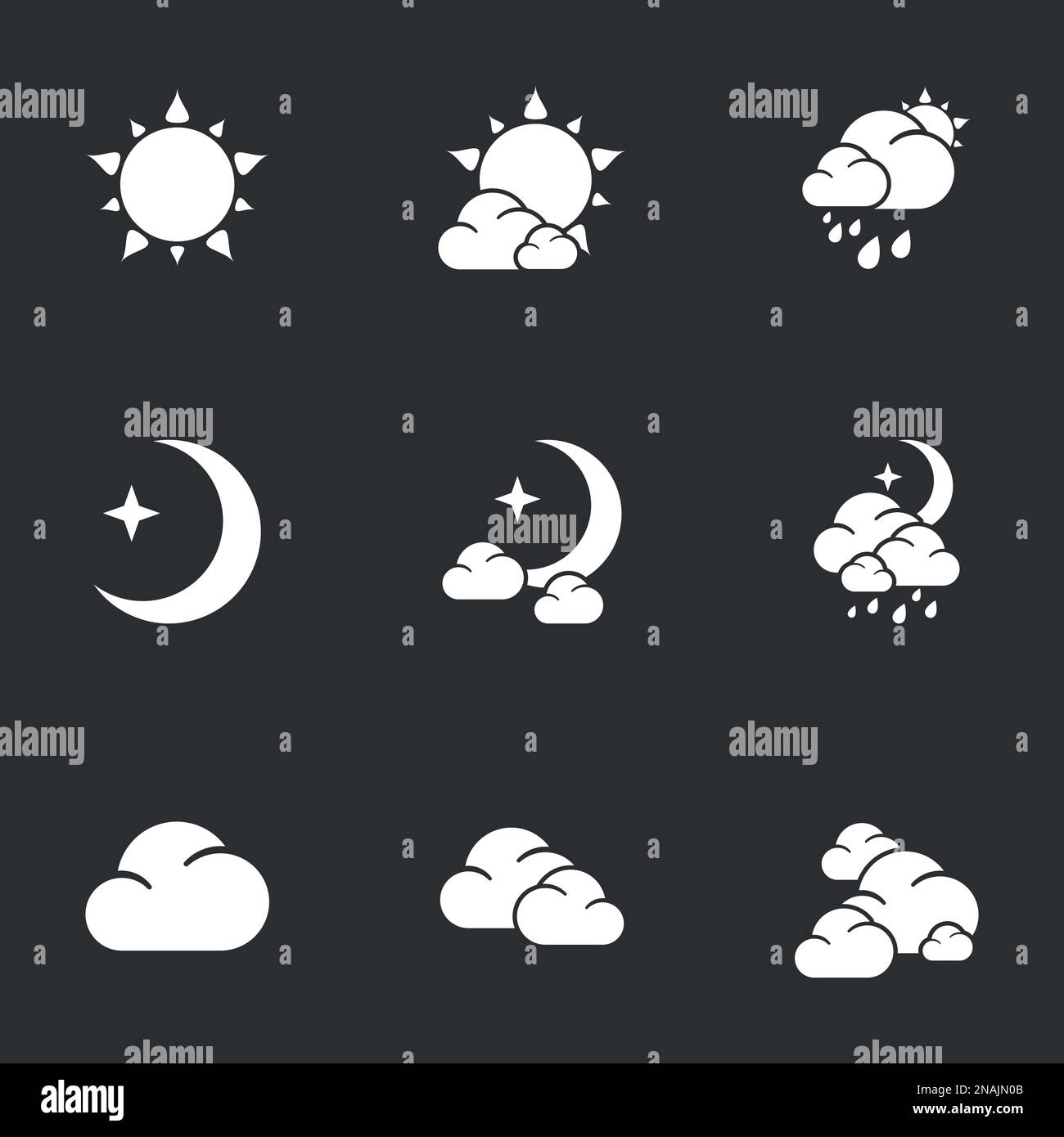 Cloud set weather theme hi-res stock photography and images - Alamy