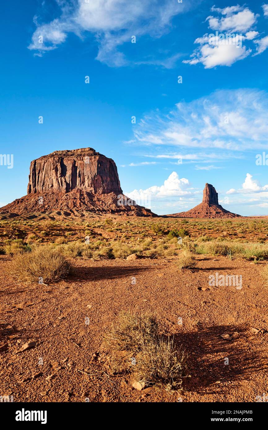 Monument Valley. Navajo Nation. Merrick Butte Stock Photo - Alamy