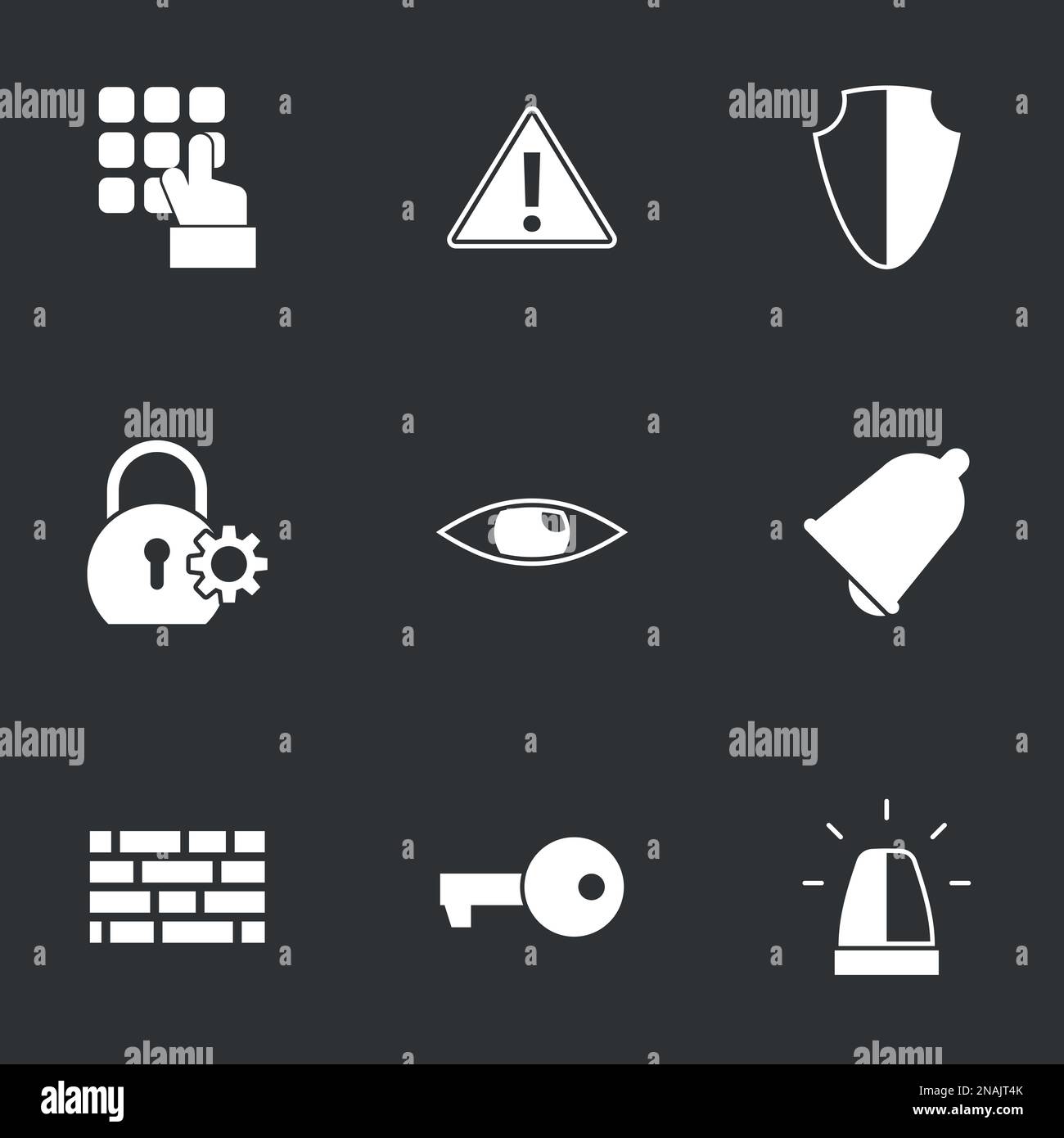 Protection icons Stock Vector Images - Alamy