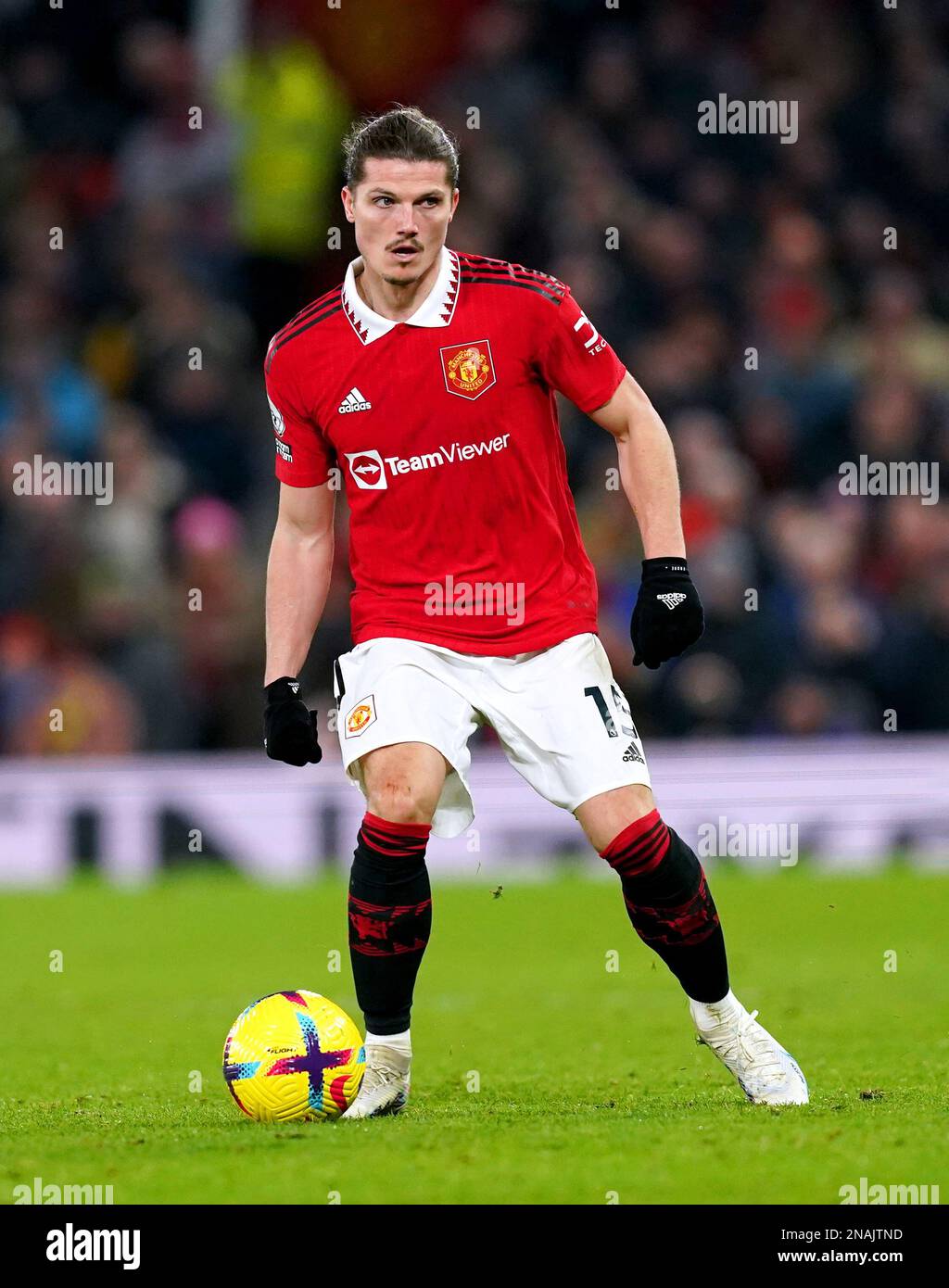File Photo Dated 8 02 2023 Of Manchester Uniteds Marcel Sabitzer The