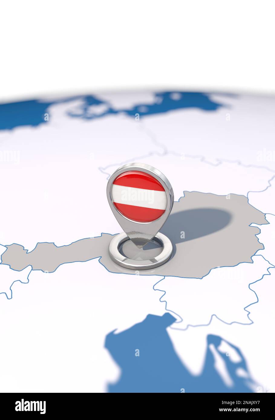 Destination country Austria, portrait format Stock Photo - Alamy