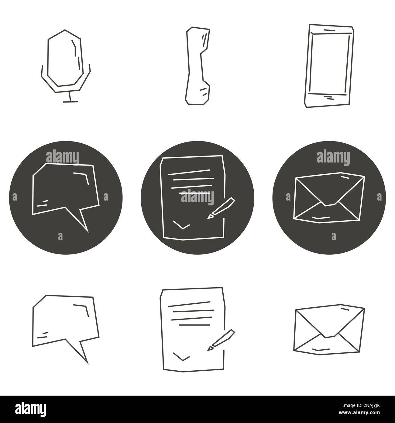 Communications technology business Stock Vector Images - Alamy