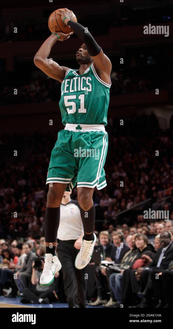 Boston Celtics guard Keyon Dooling (51) goes up for a three-pointer in ...