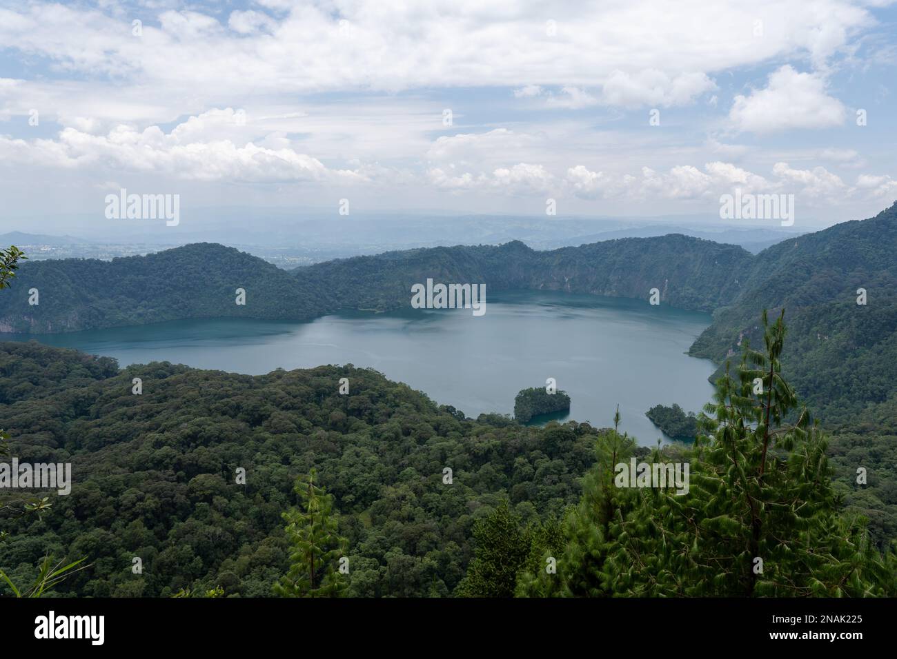 Ngozi (Ngosi) Crater lake in Mbeya, Tanzania, Africa. Second largest ...