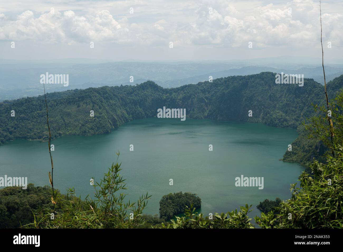 Ngozi (Ngosi) Crater lake in Mbeya, Tanzania, Africa. Second largest ...