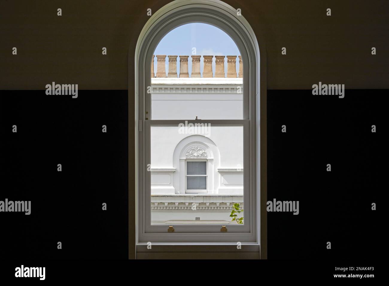 Fried view though window. Super Prime Property, London, United Kingdom ...