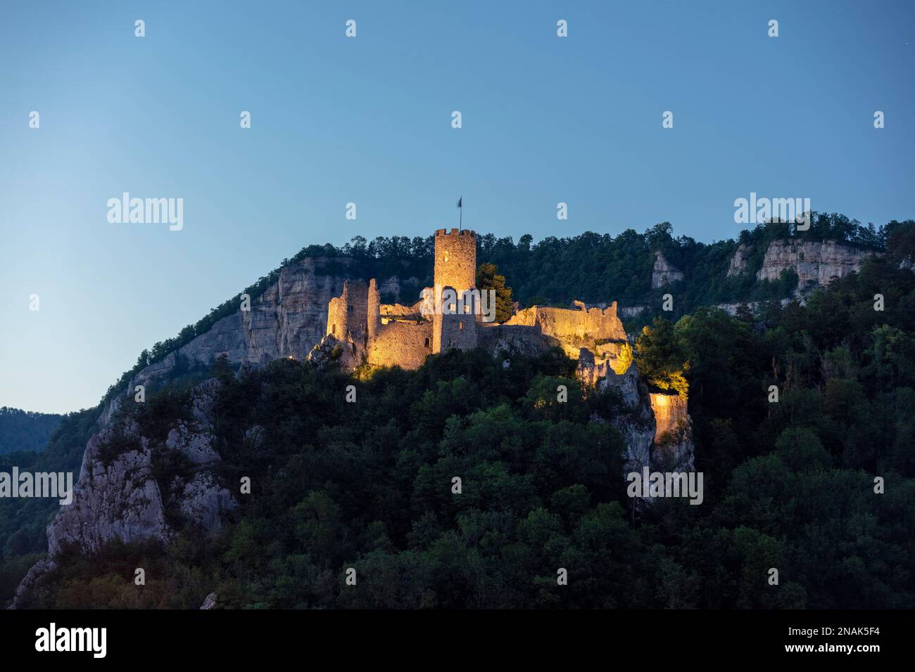 Ruin new falkenstein hi-res stock photography and images - Alamy