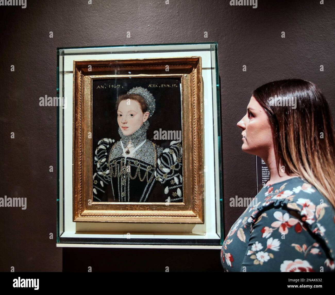 Warwickshire, England.13 feb 2023 Anne Russell, Countes of Warwick ...