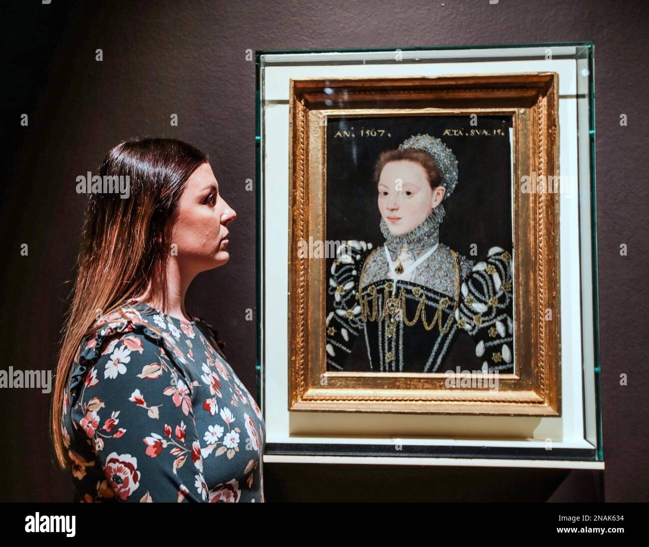 Warwickshire, England.13 feb 2023 Anne Russell, Countes of Warwick ...
