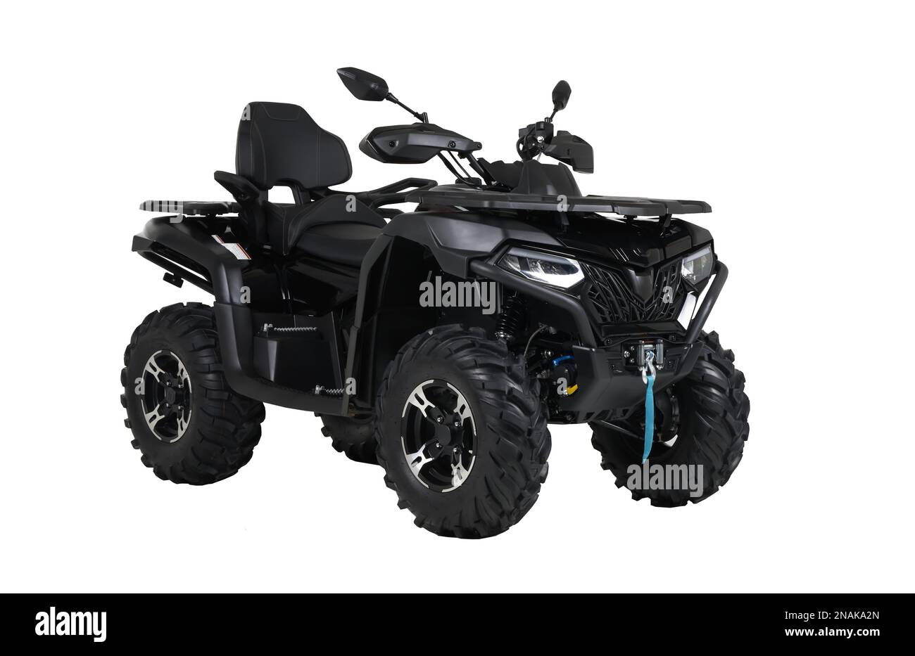 ATV Quad bike, All-Terrain vehicle, isolated on white background with ...