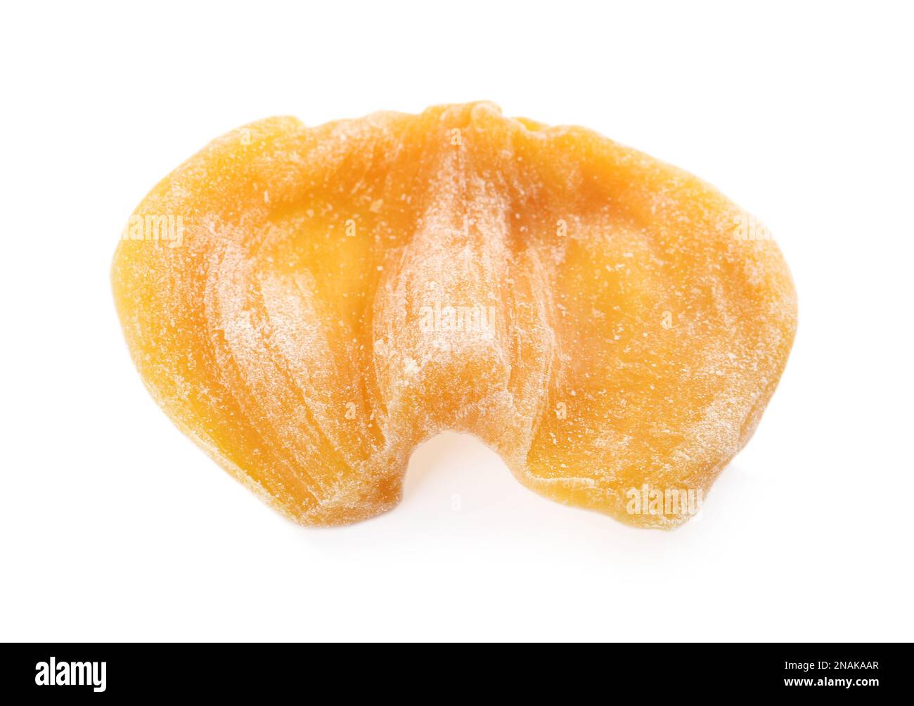 Sweet dried jackfruit slice isolated on white, top view Stock Photo - Alamy