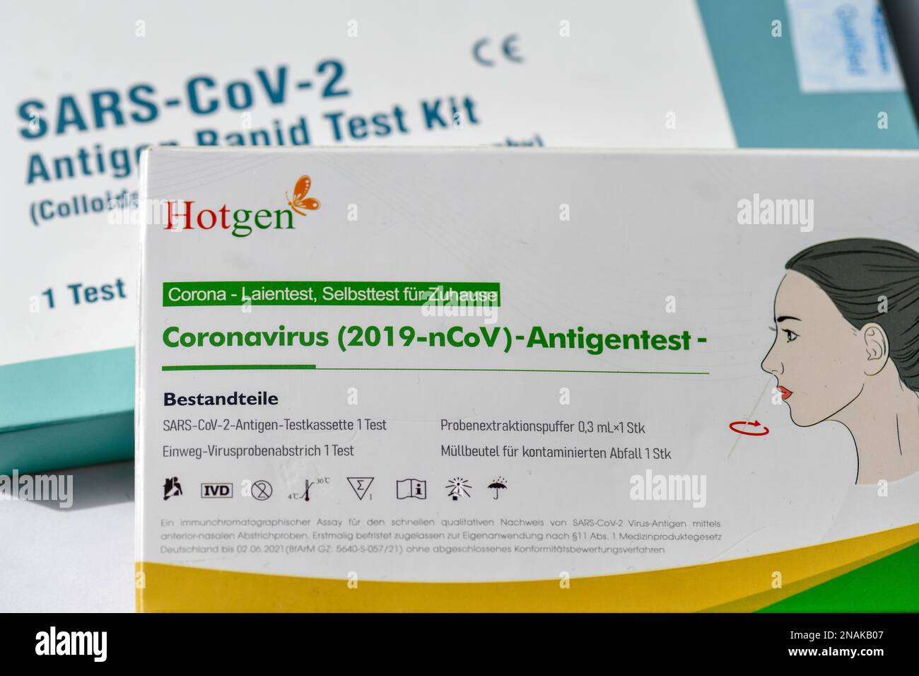 Covid-19 antigen test kits, Sars-CoV-2, Corona virus, pandemic, Germany ...