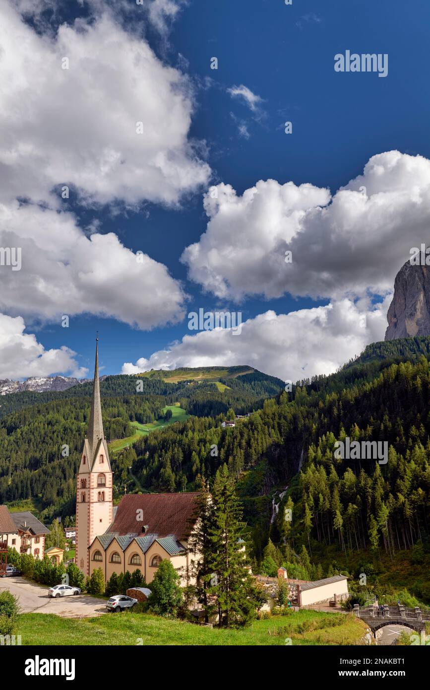 Val gardena town hi-res stock photography and images - Alamy