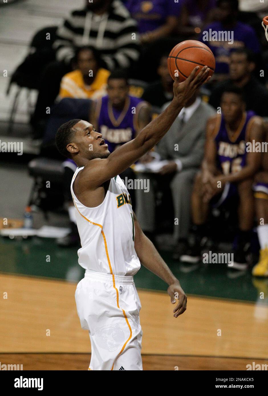Baylor forward Perry Jones III during an NCAA college basketball game ...