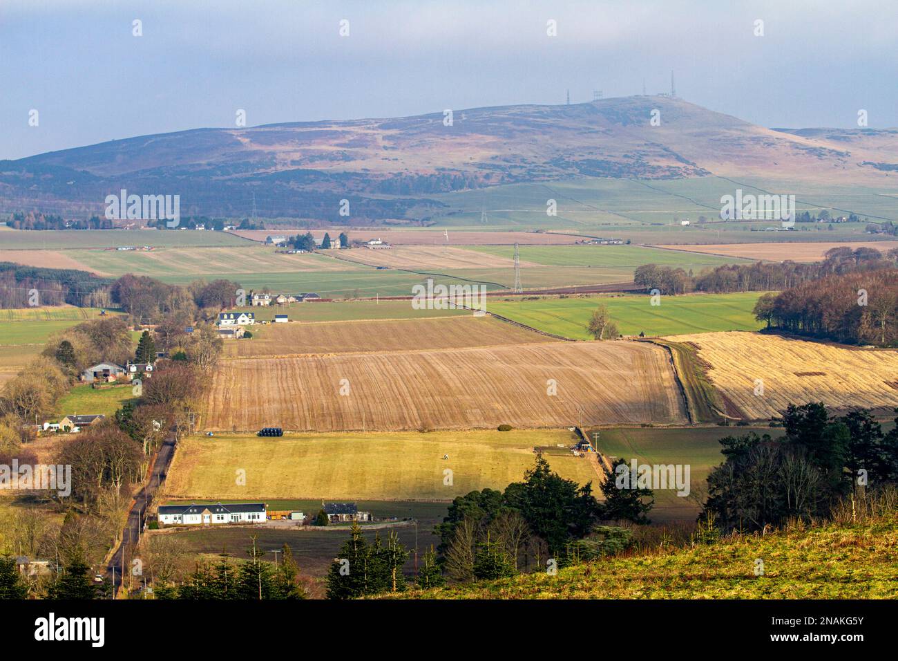 Hazy landscape dundee hi-res stock photography and images - Alamy