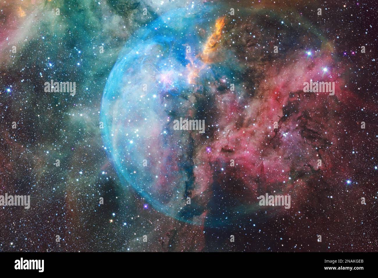 Starfield art hi-res stock photography and images - Alamy