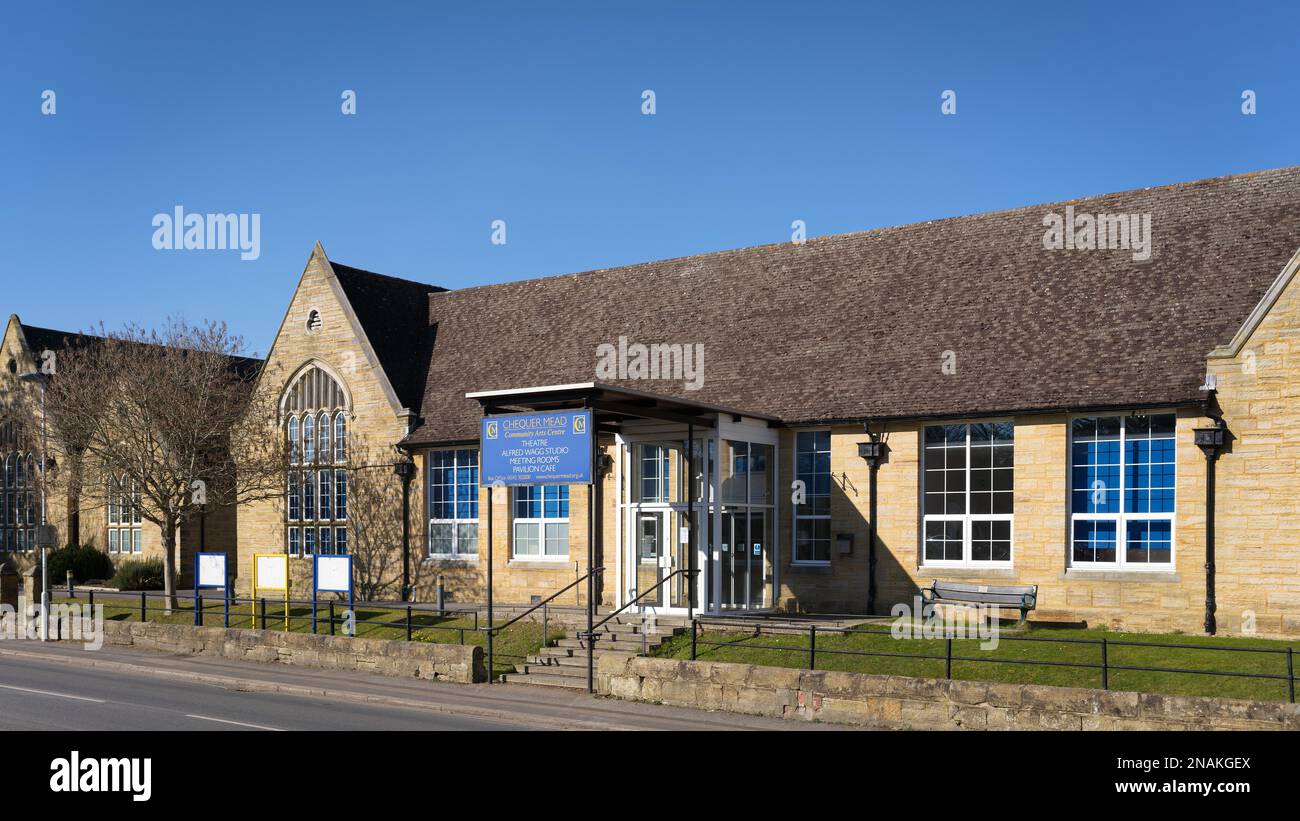 EAST GRINSTEAD, WEST SUSSEX, UK - MARCH 9 : View of Chequer Mead in ...