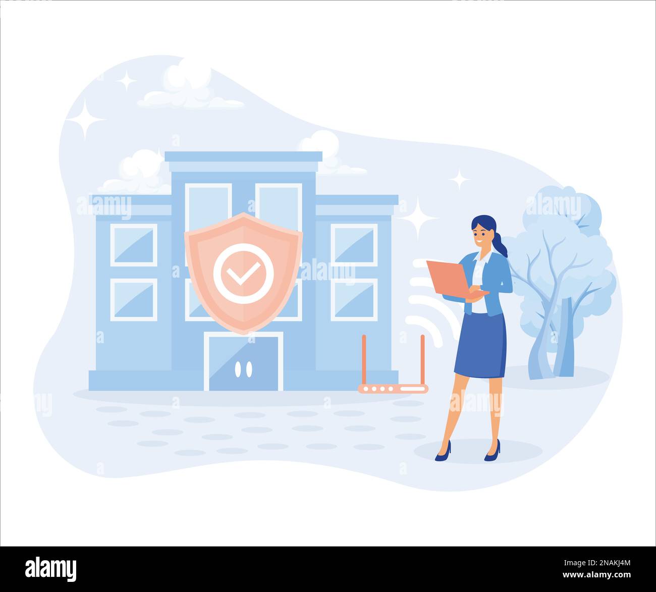 Characters using Cyber Security Services to Protect Personal Data ...