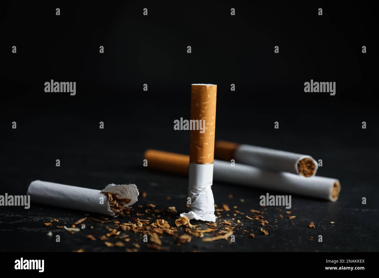 Cigarettes closeup many smoking hi-res stock photography and images - Alamy