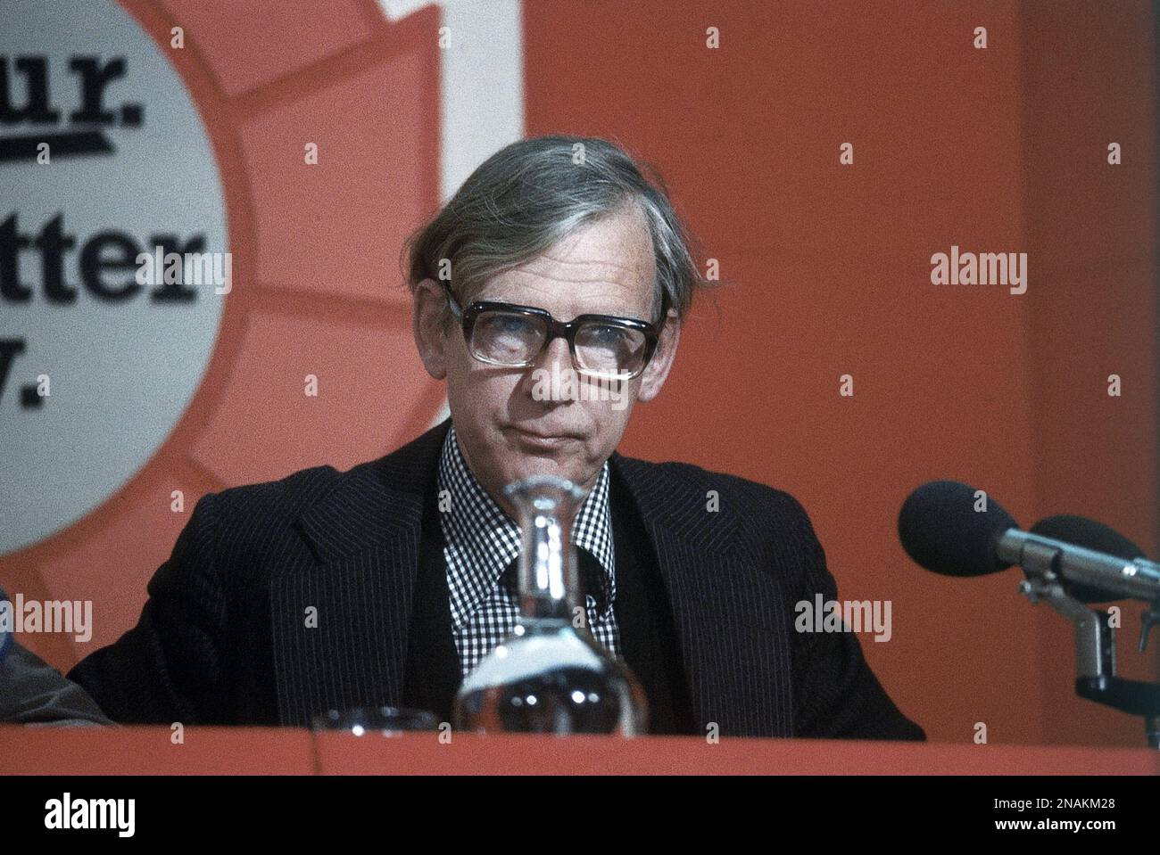 British Labour Party Politician Peter Shore in 1979. (AP Photo/Laurence ...