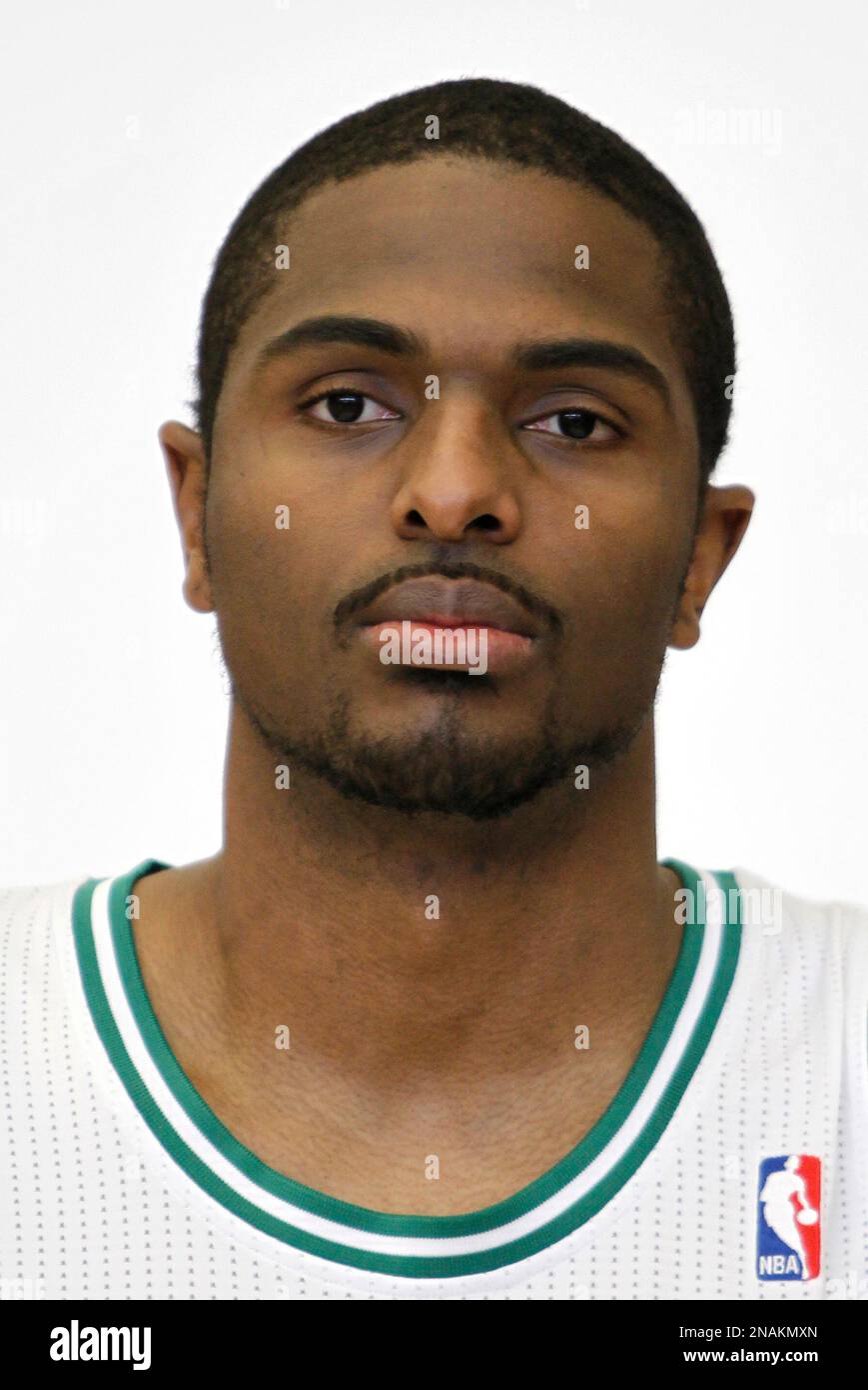 Headshot of Boston Celtics NBA basketball player Jamal Sampson in ...