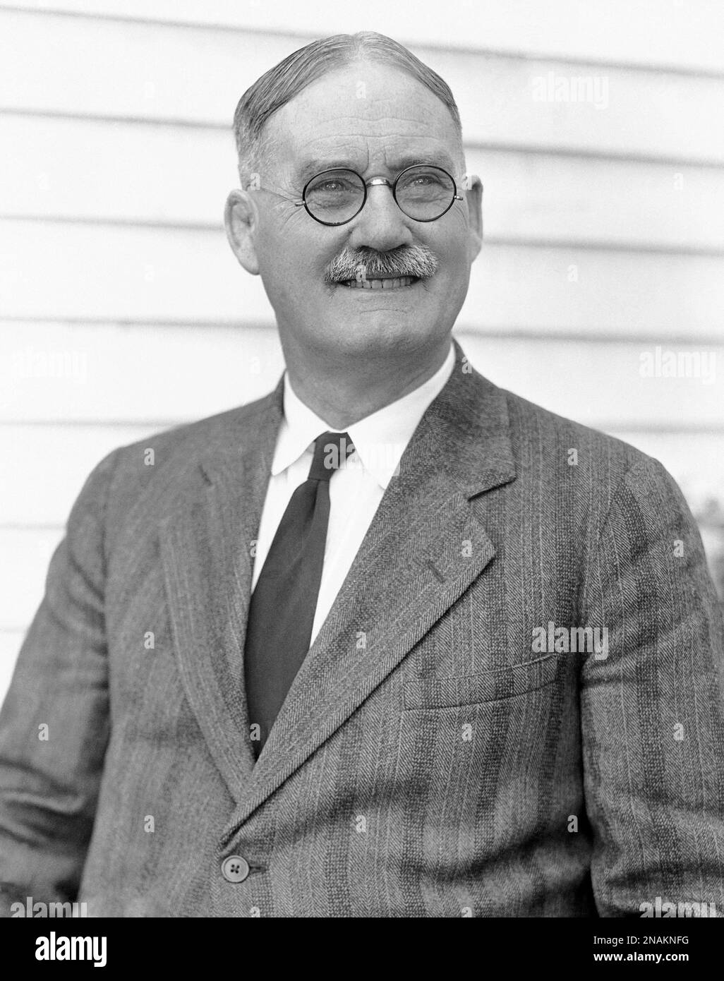 Dr. James Naismith, inventor of basketball, in Lawrence, Kansas in ...