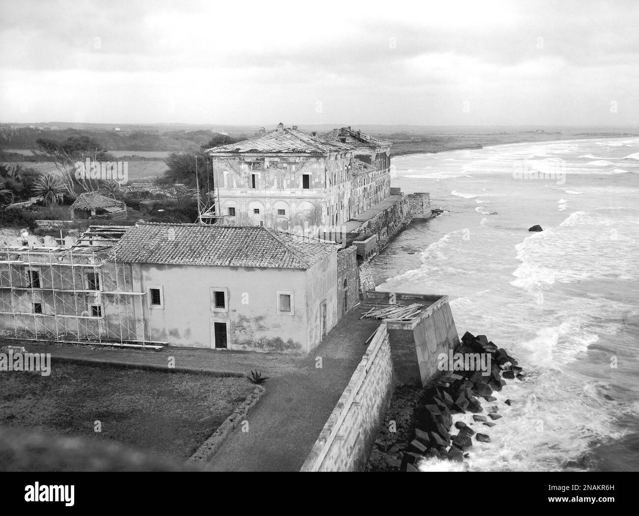 General view of the villa La Posta Vecchia at Ladispoli, Palo, 35 ...