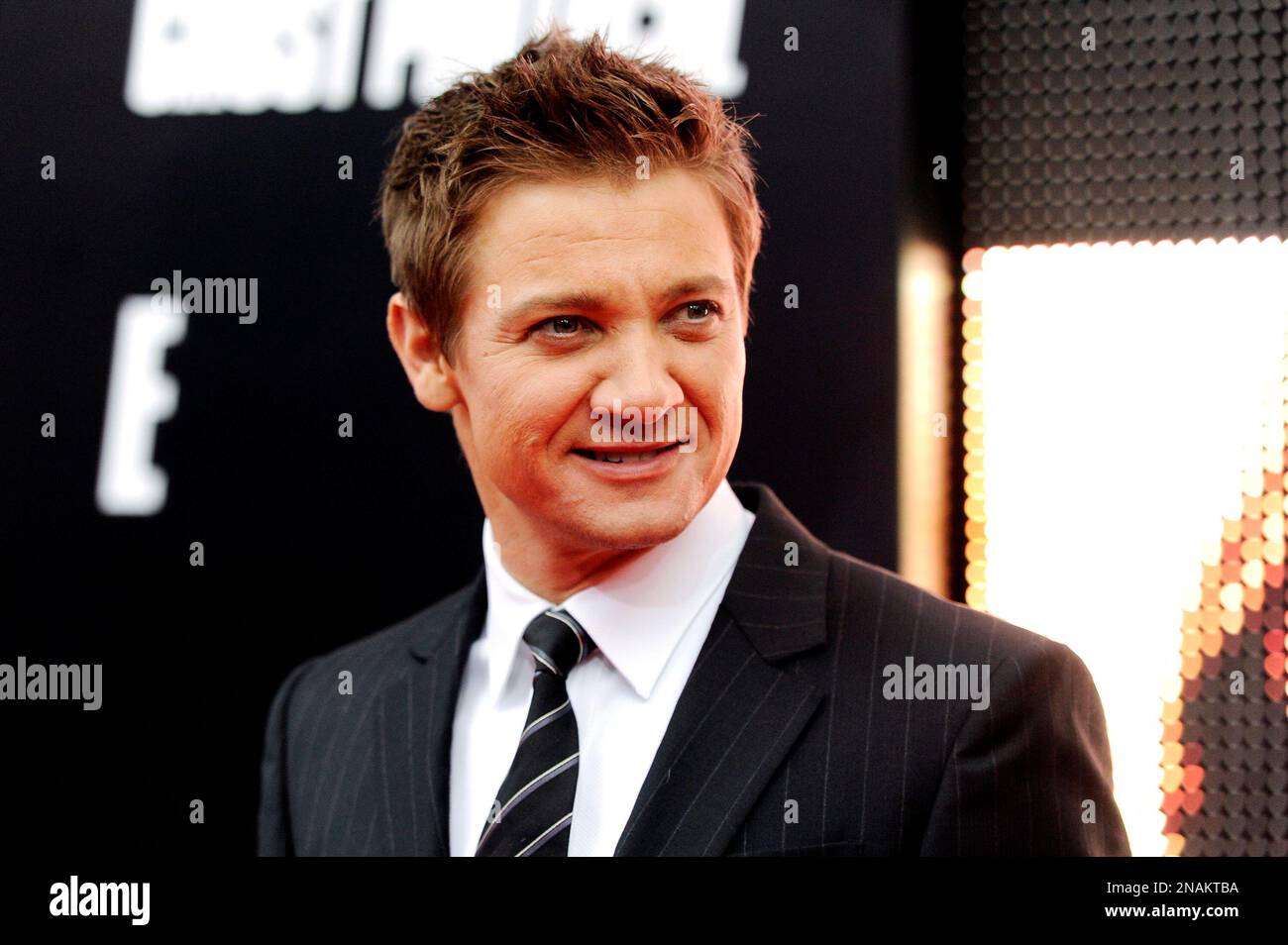 Actor Jeremy Renner attends the U.S. premiere of "Mission: Impossible ...