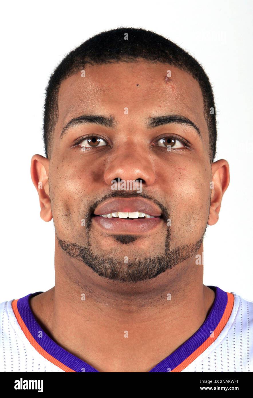 Phoenix Suns' Garret Siler during Suns NBA basketball media day Friday ...