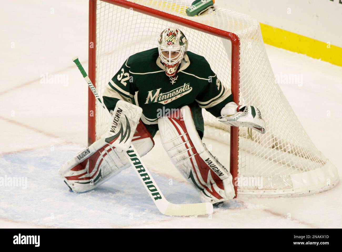 Minnesota Wild goalie Niklas Backstrom (32), of Finland, plays against ...