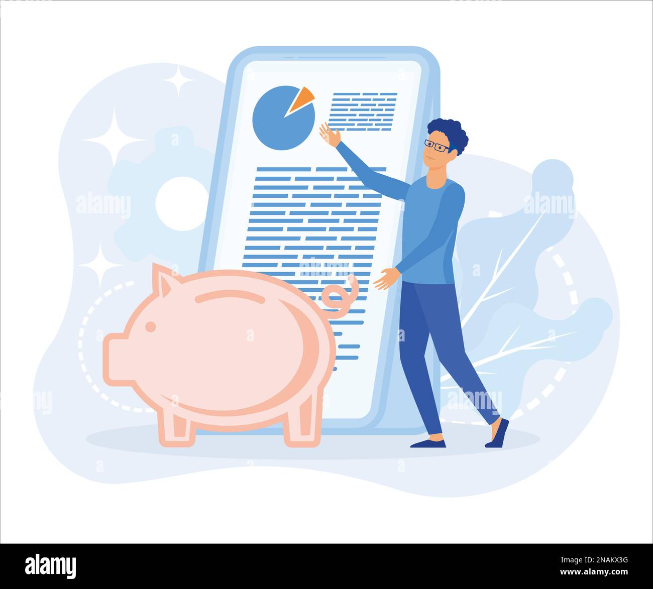 Analyzing data charts digital graphics hi-res stock photography and ...