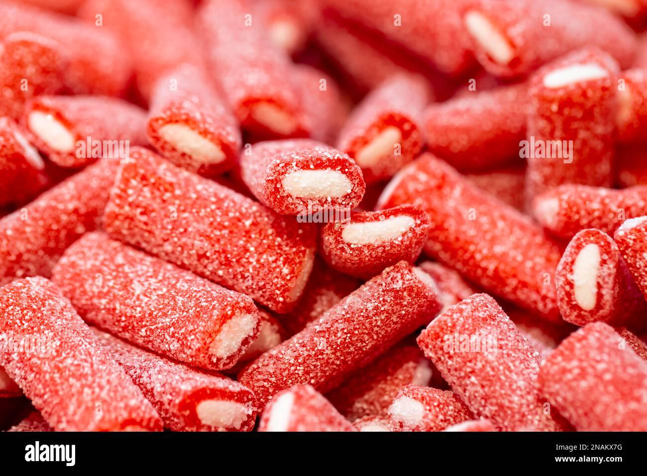 Sour gummies worms hi-res stock photography and images - Alamy