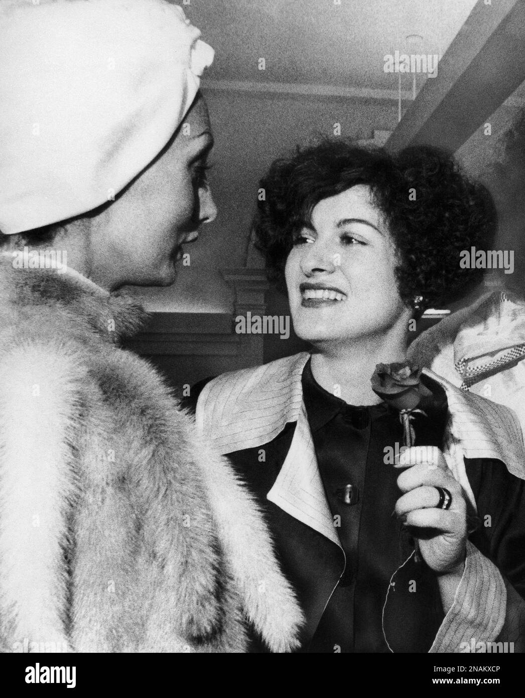 Paloma Picasso, right, 22-year-old daughter of Spanish artist, Pablo ...