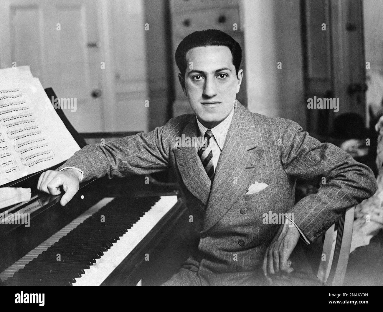 George Gershwin, the modern composer best-known for his “Rhapsody in ...