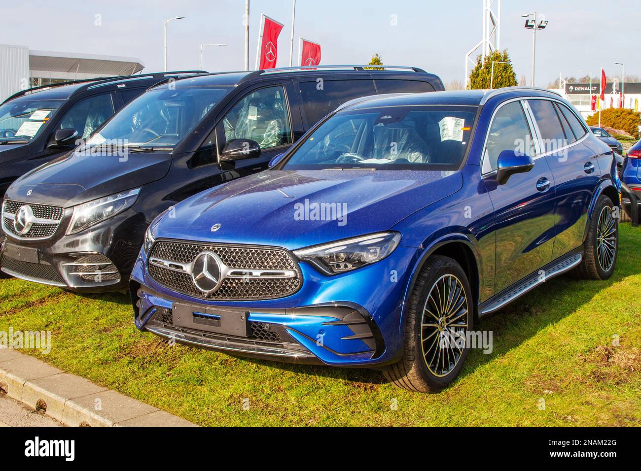 New BMW 2023 cars; Unregistered motors after delivery at BMW dealership ...