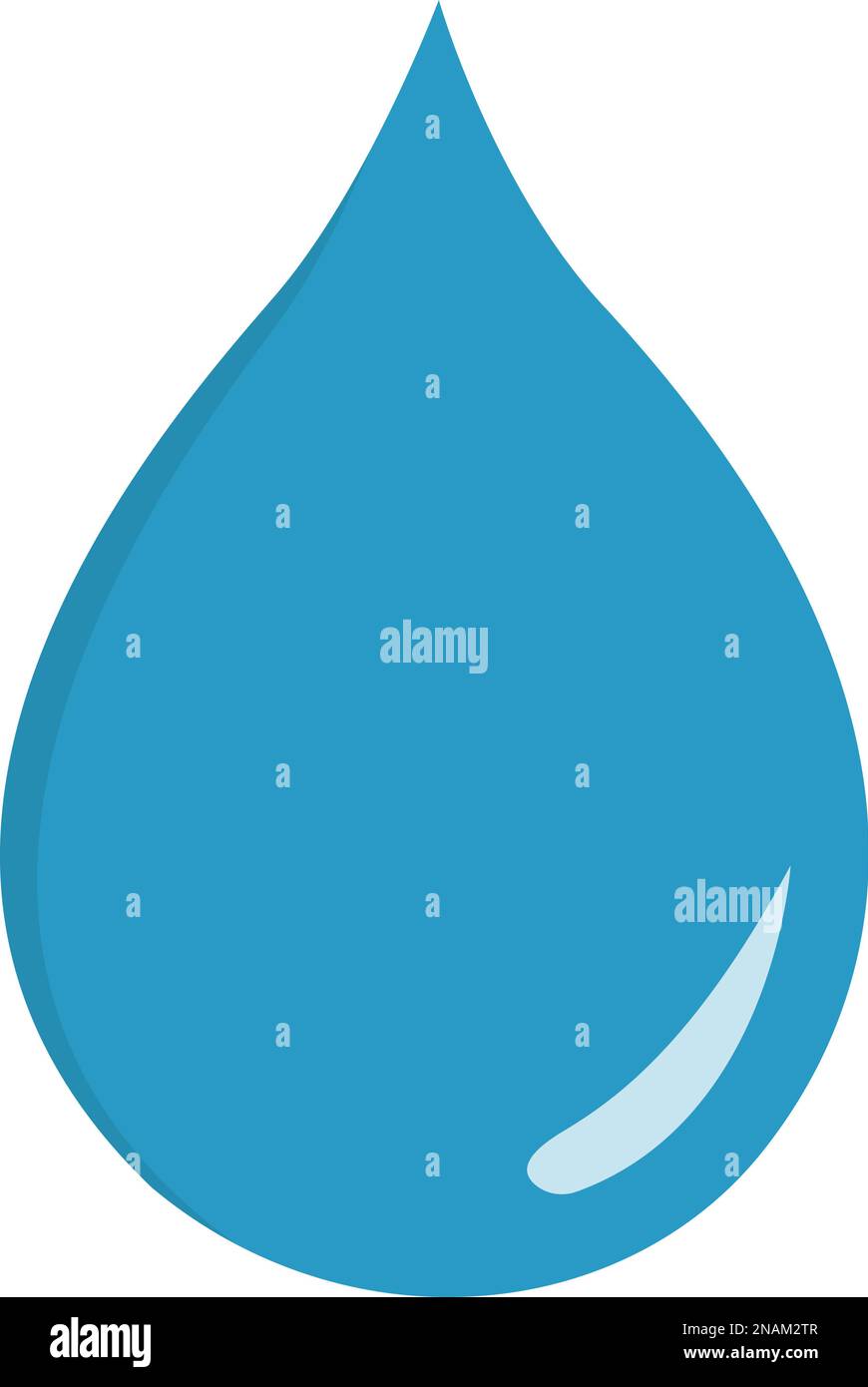 Drop icon isolated on transparent background. Vector illustration. Eps ...
